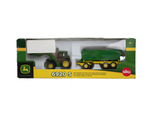 John Deere SIKU 6920 S with Trailer - MCU184300000 | Ripon Family